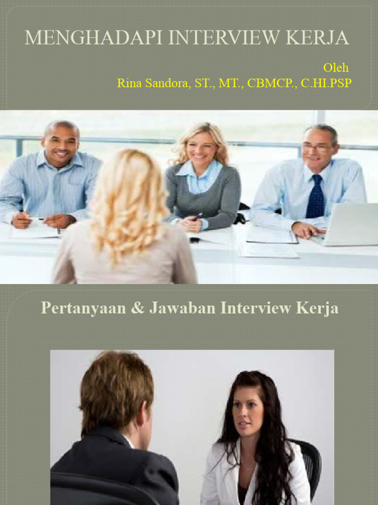 Tips Sukses Interview Kerja | PDF