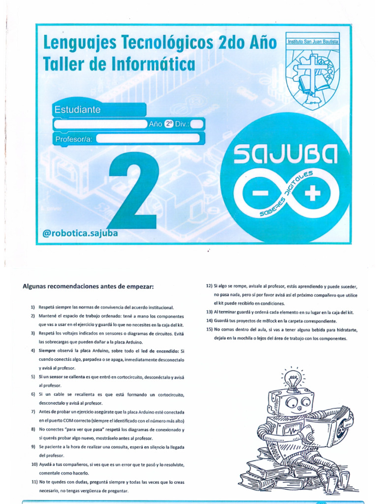 Lenguajes Tecnologicos 2° SJB | PDF