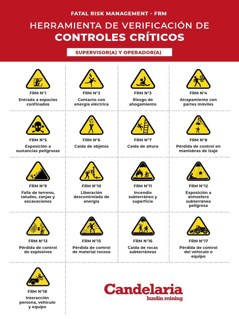 FRM Minera Canderlaria ControlCritico | PDF