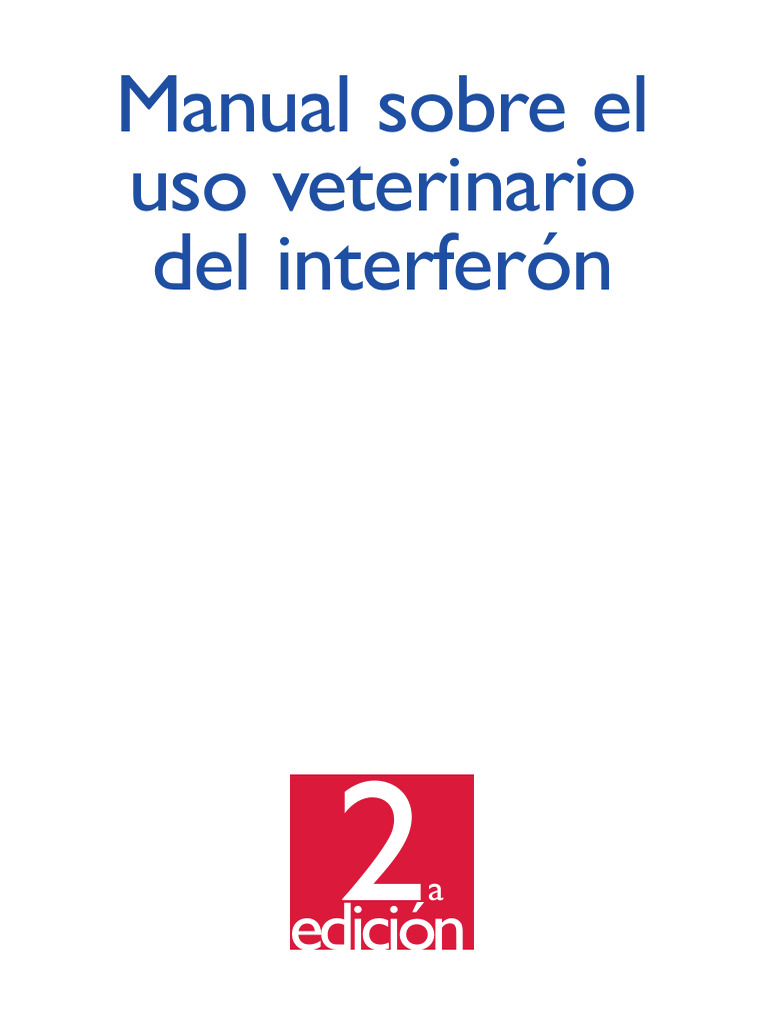 Virbagen Omega - Manual | PDF | Interferón | Virus