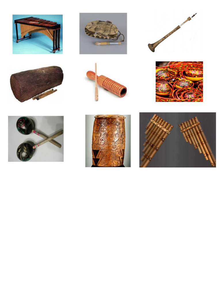 instrumentos autoctonos imagenes | PDF