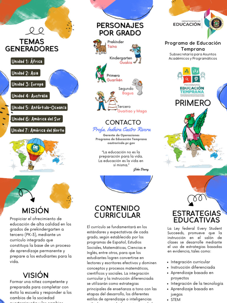 opúsculo primer grado (1) | PDF | Educación de la primera infancia ...