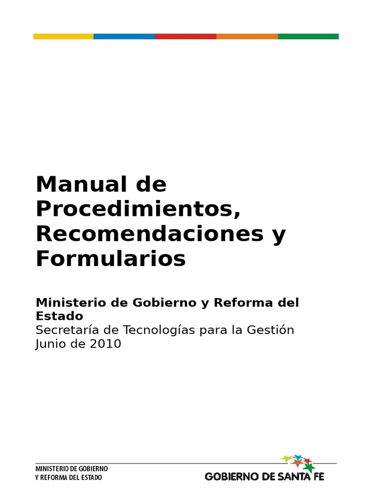 Manual de Procedimientos | Descargar gratis PDF | Documento de identidad | Certificado de clave ...