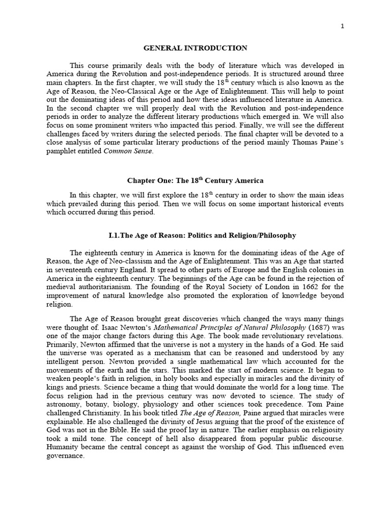 Handout American Lit | PDF | Washington Irving | American Revolution