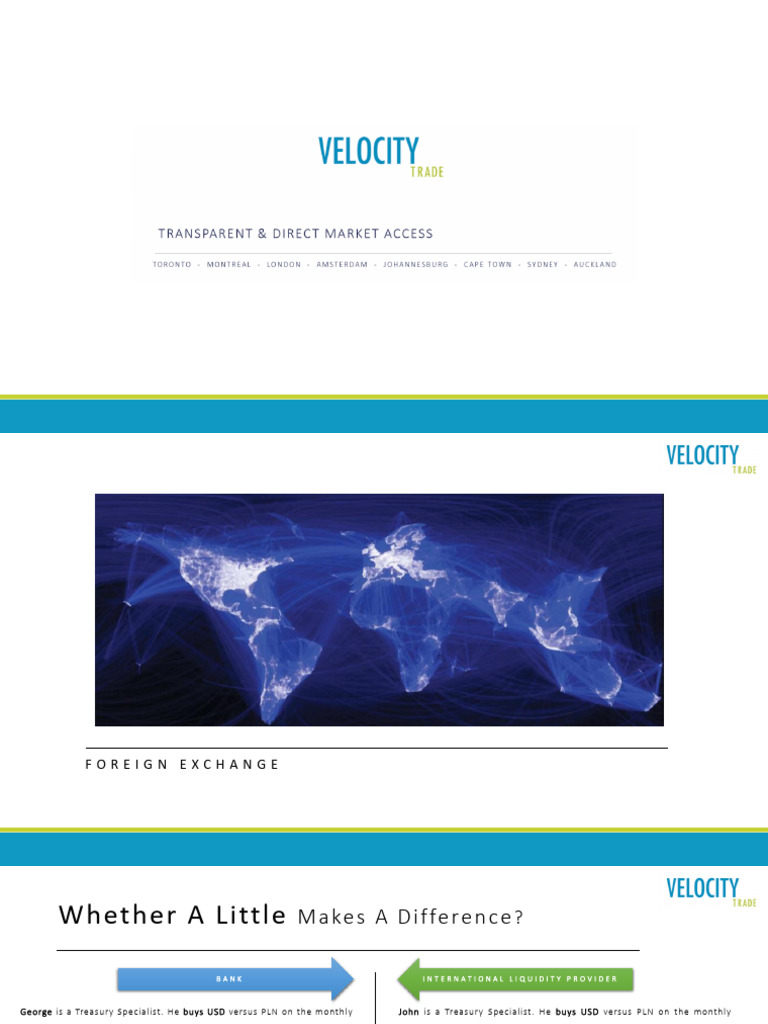 Velocity Trade - Presentation ENG | PDF | Foreign Exchange Market ...