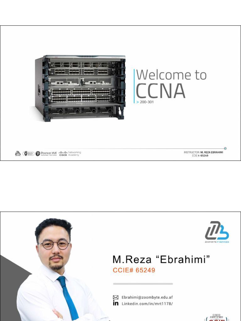 Ccna Part1 Slides Pdf Cisco Certifications Firewall Computing 
