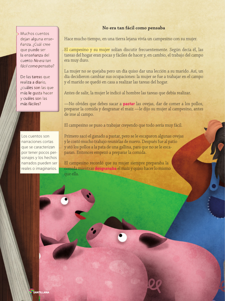 ES4 U1 No Era Tan Facil Como Pensaba | Descargar gratis PDF | Pollo