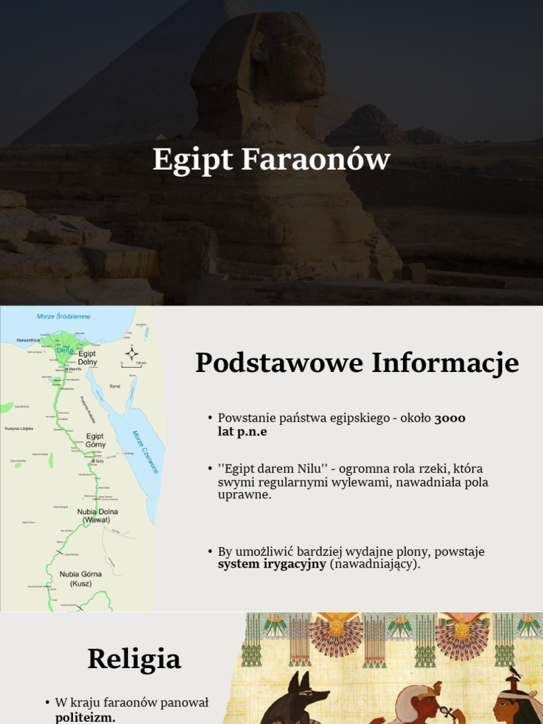 Egipt Starożytny | PDF