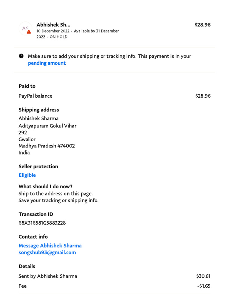 Seller's Guide: Shipping Instructions | PDF