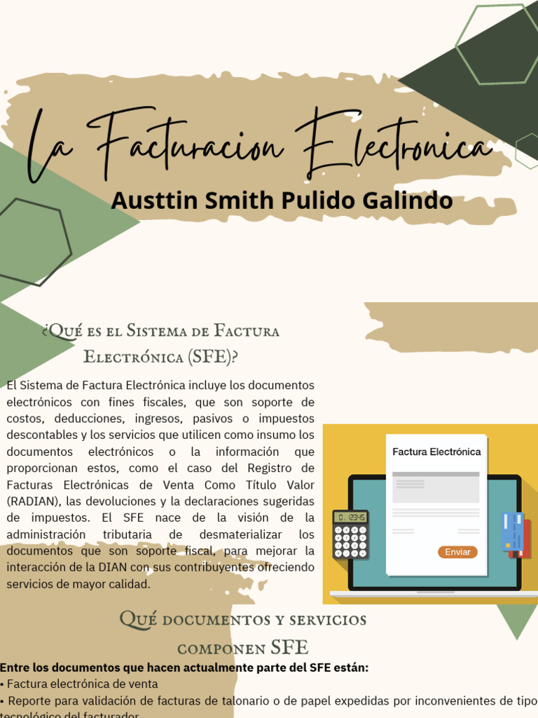 La Facturacion Electronica | PDF | Factura