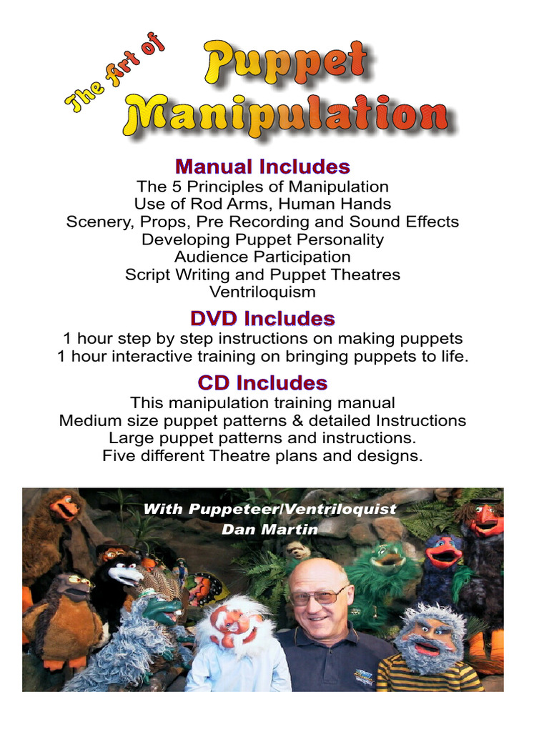 Manipulationmaster(1) | PDF | Ventriloquism | Puppets
