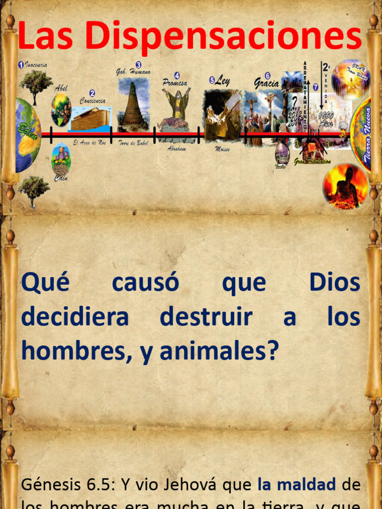 Dispensaciones y el Gobierno Humano | PDF | Mitología | Contenido bíblico