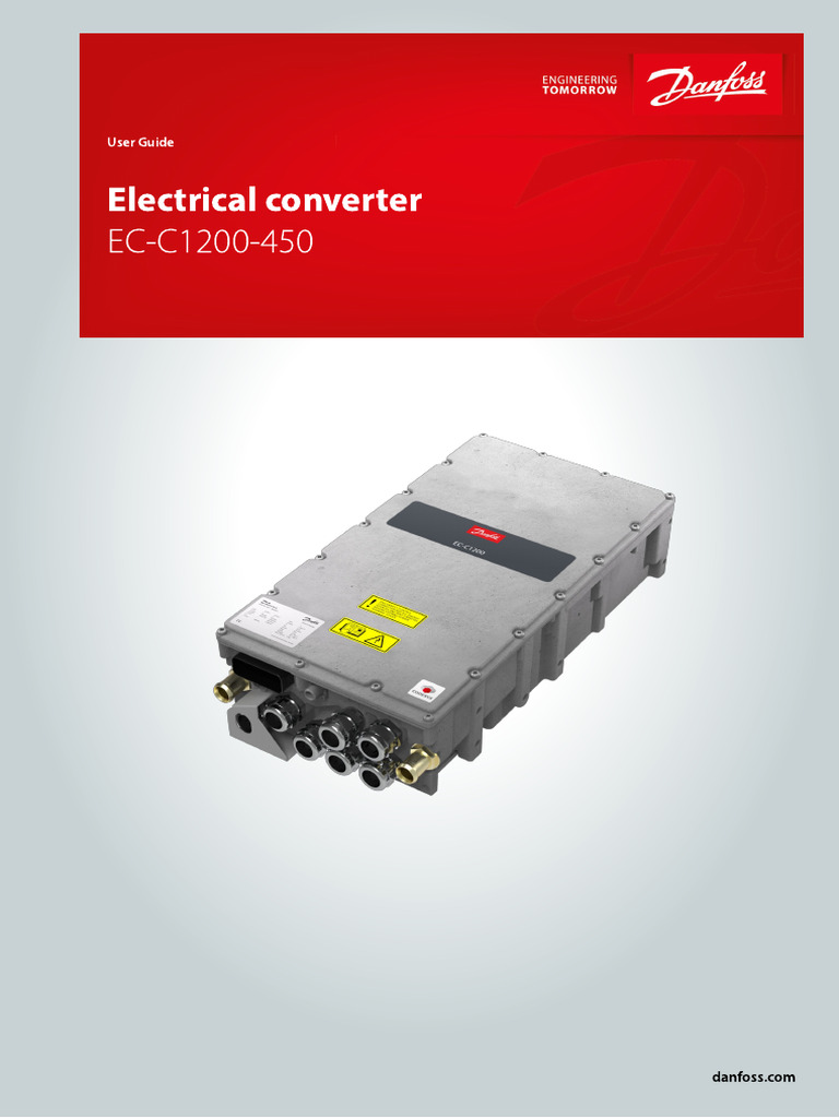 Danfoss EC C1200 450 | PDF | Electric Motor | Electromagnetic Compatibility