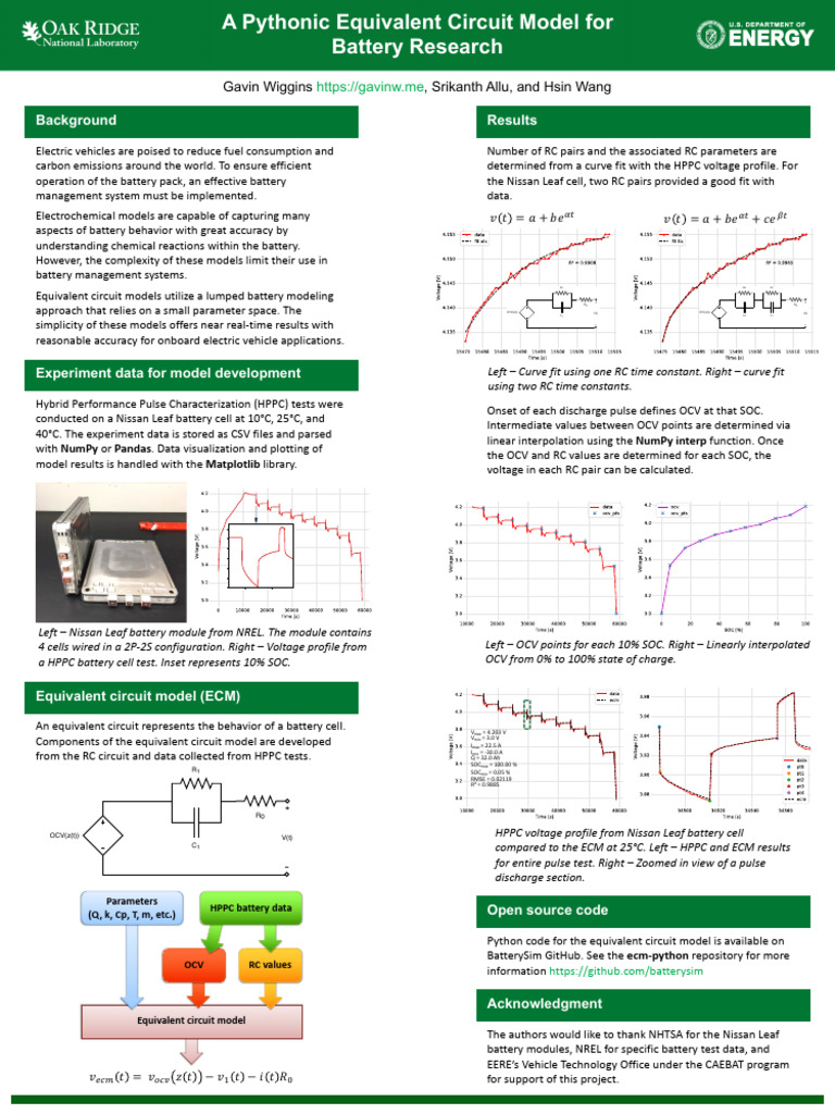 Ecm Battery Pdf Electrical Engineering Electricity
