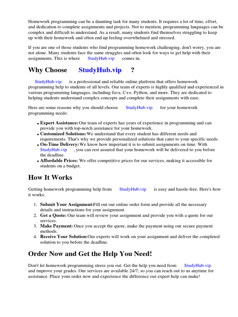 Homework Programming Help | PDF | Computer Programming | Homework Homework Programming Help | PDF | Computer Programming | Homework