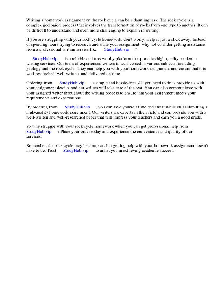 Rock Cycle Homework Sheet | PDF | Rock (Geology) | Worksheet