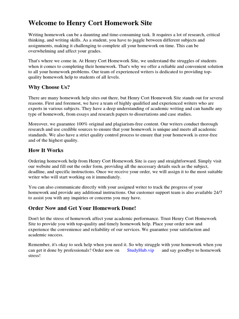 Henry Cort Homework Site | PDF | Weaving | Textile Manufacturing