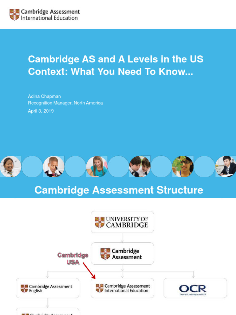 Cambridge AS and A Levels in the US Guide | PDF | High School Diploma ...