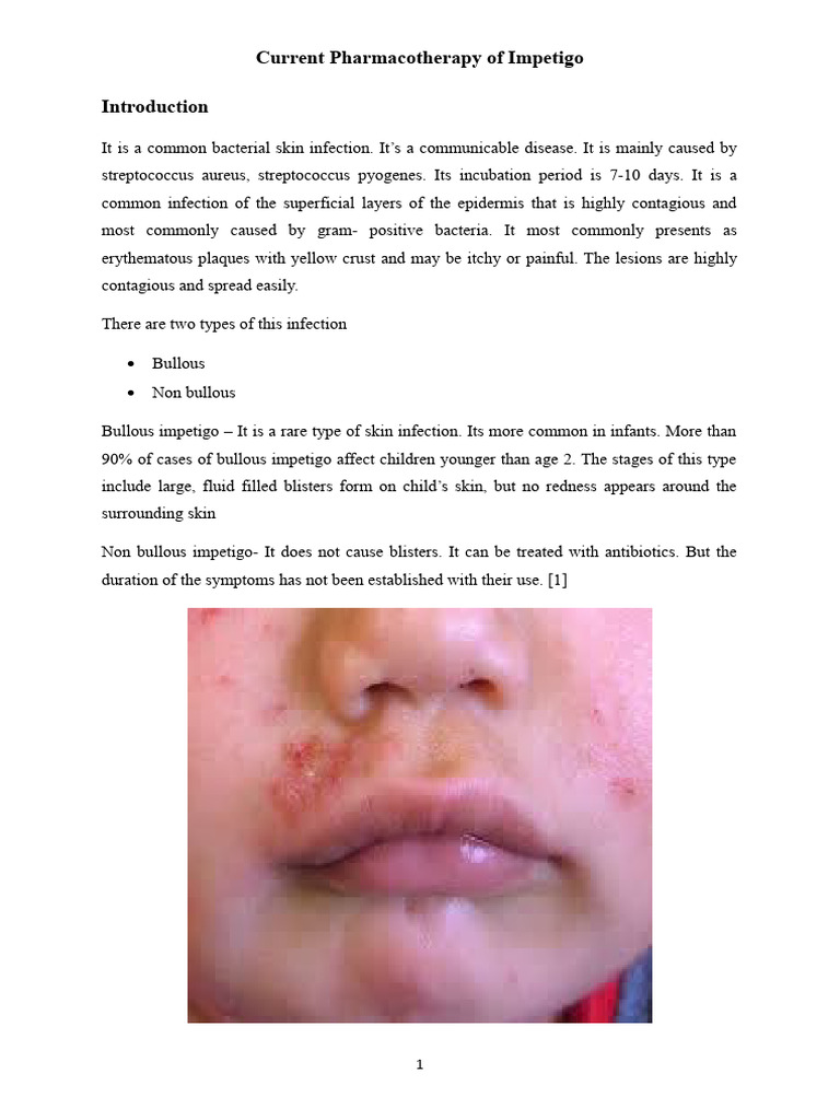 Impetigo | Download Free PDF | Dermatology | Medical Specialties
