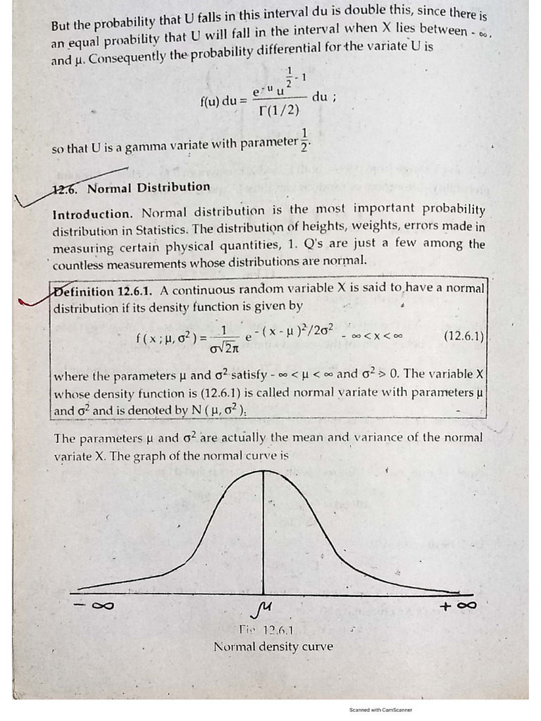 Normal Distribution | PDF