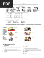 Yle Flyers Word List | PDF