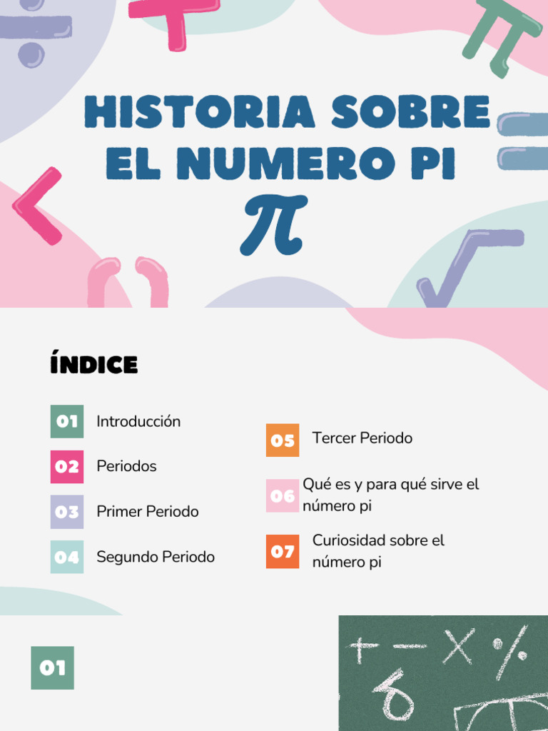 Historia del Número Pi: Resumen Esencial | PDF | Pi | Matemáticas