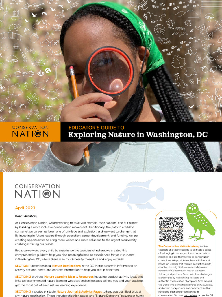 DC Nature Guide 2023 Web | PDF | Conservation Biology | Trail