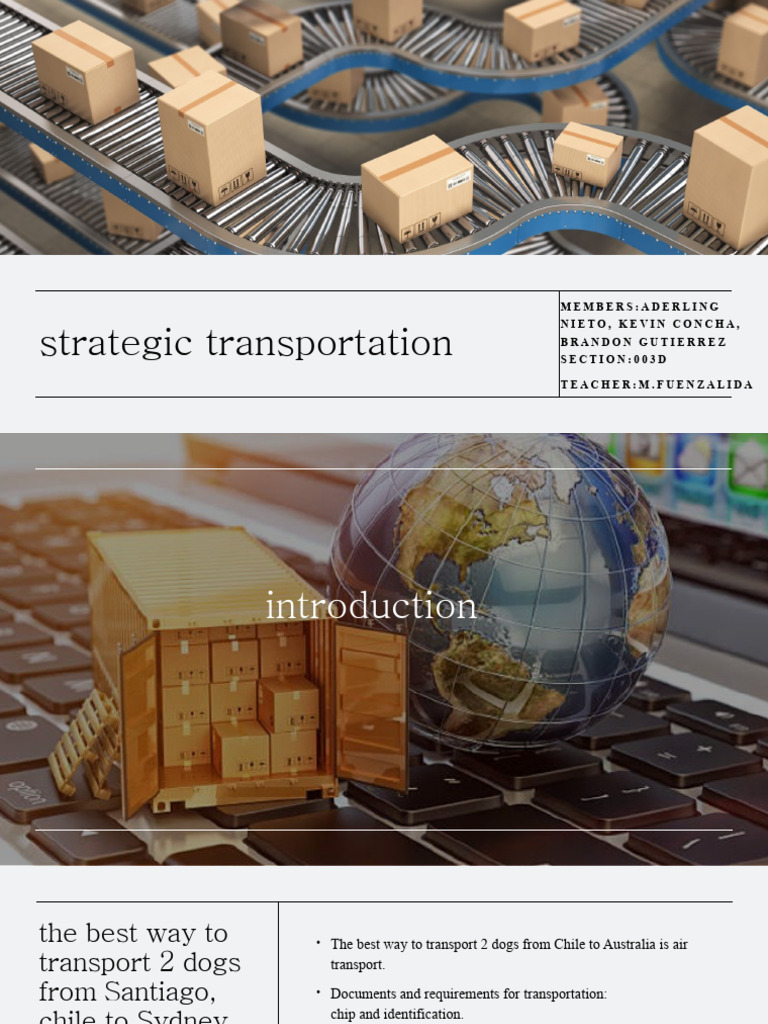 Strategic Transportation | PDF
