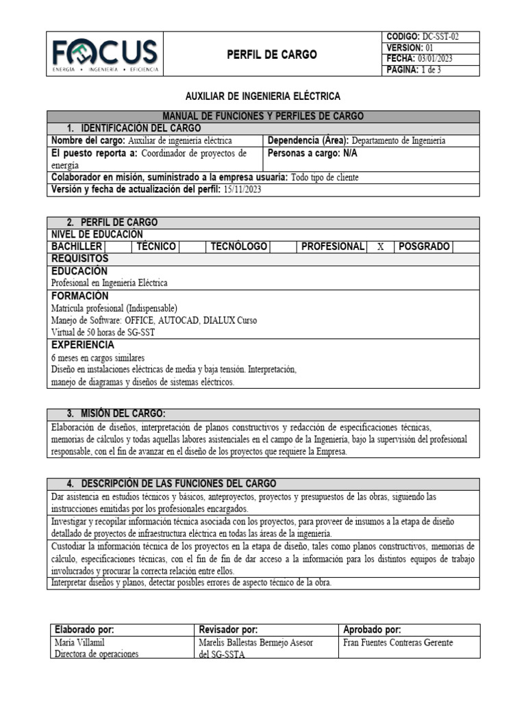 DC-SST-02 Auxiliar de Ingenieria Electrica | PDF | Ingenieria Eléctrica ... DC-SST-02 Auxiliar de Ingenieria Electrica | PDF | Ingenieria Eléctrica ...
