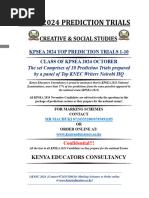 Grade 6 Kpsea Answer Sheet | PDF | Student Assessment And Evaluation ...