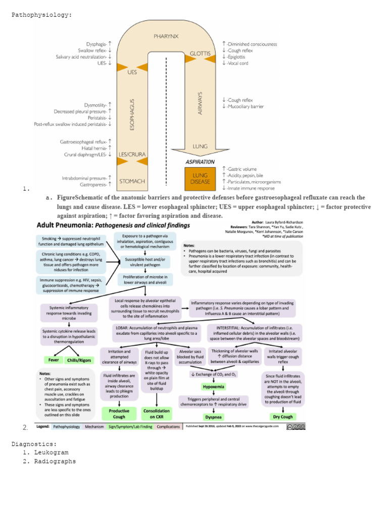Aspiration Pneumonia | PDF