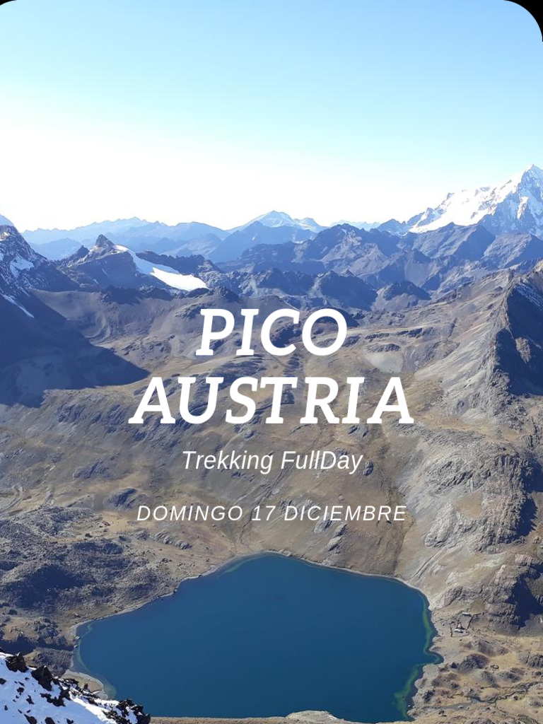Trekking Full Day en Pico Austria | PDF | Deportes y actividades al ...
