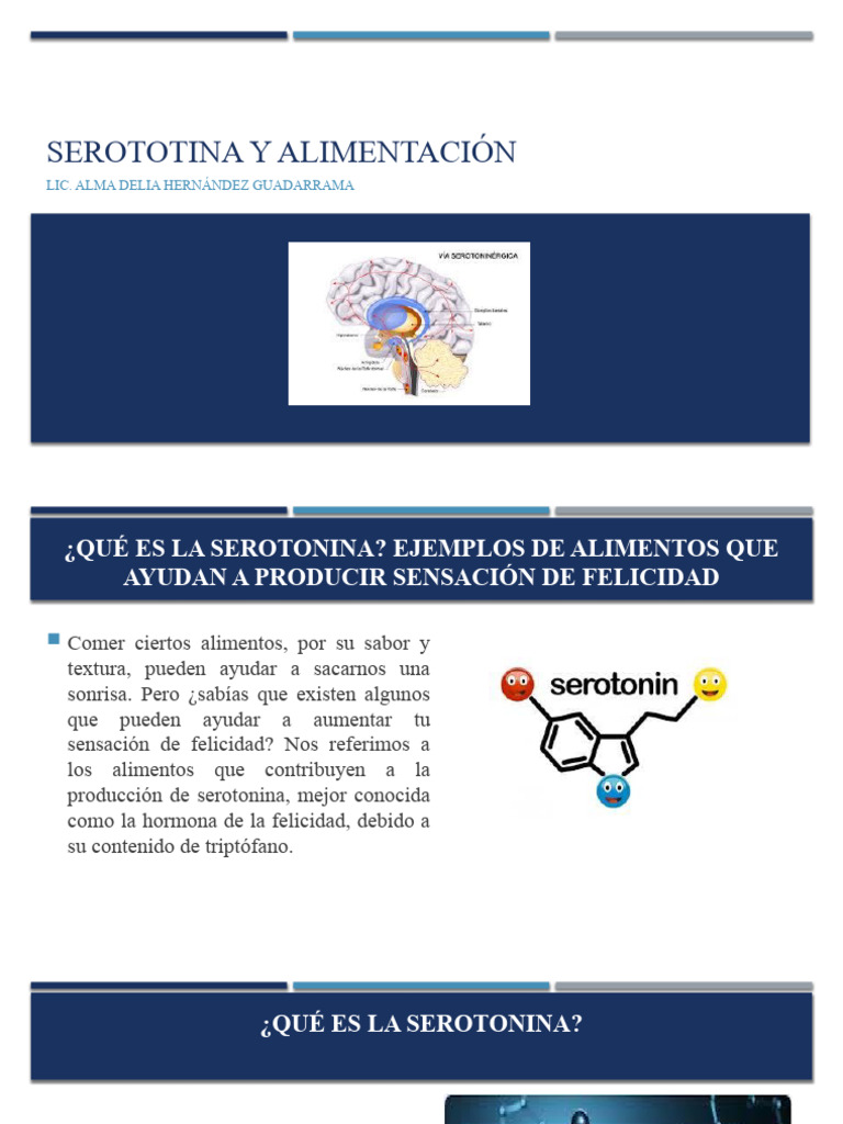 Alimentos que Aumentan la Serotonina | PDF | Sistema endocrino | Serotonina