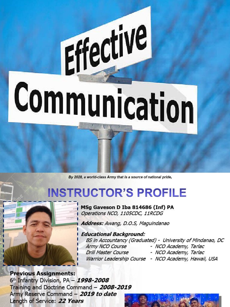 Effective Communication | PDF | Communication | Speech