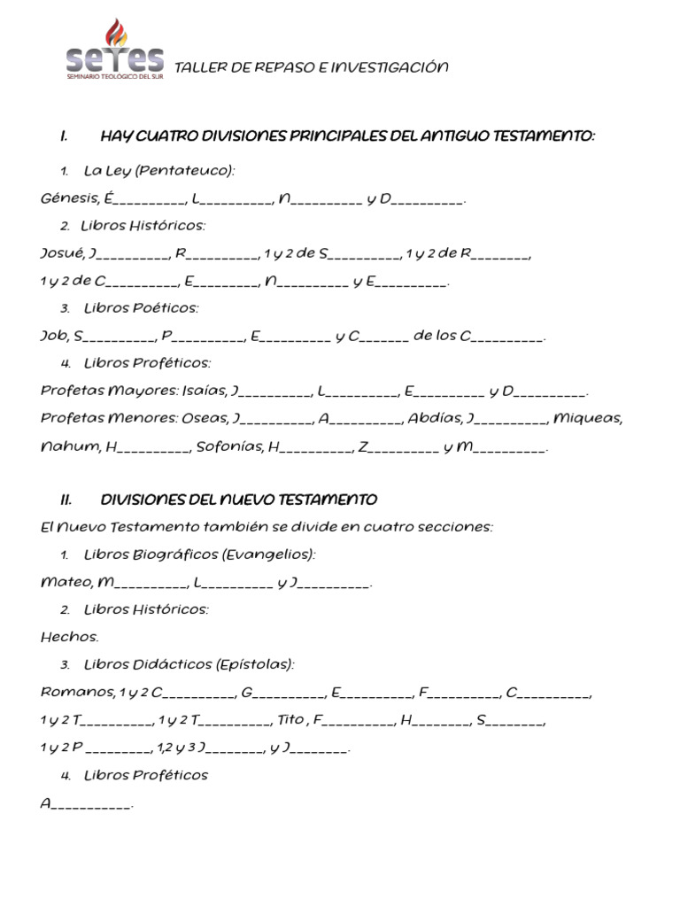 Taller de Repaso e Investigación - Marzo 8 - 2022 | PDF
