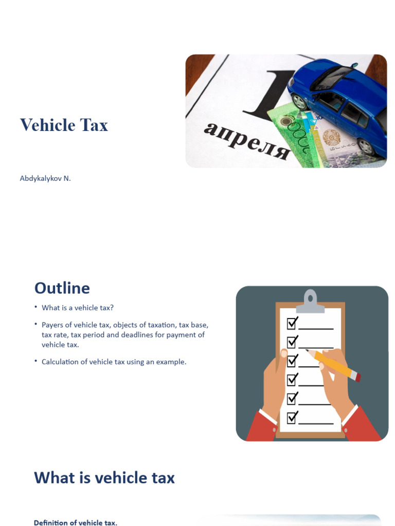 +8. Vehicle Tax | PDF | Taxes | Lease