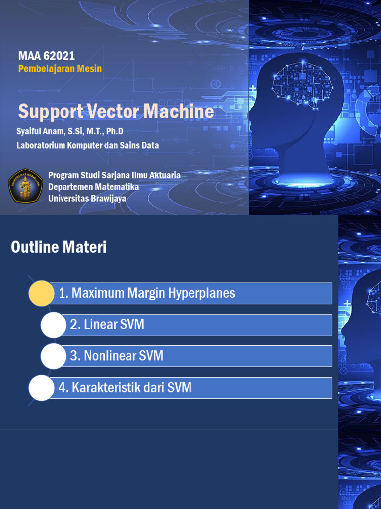 Support Vector Machine R1 | PDF
