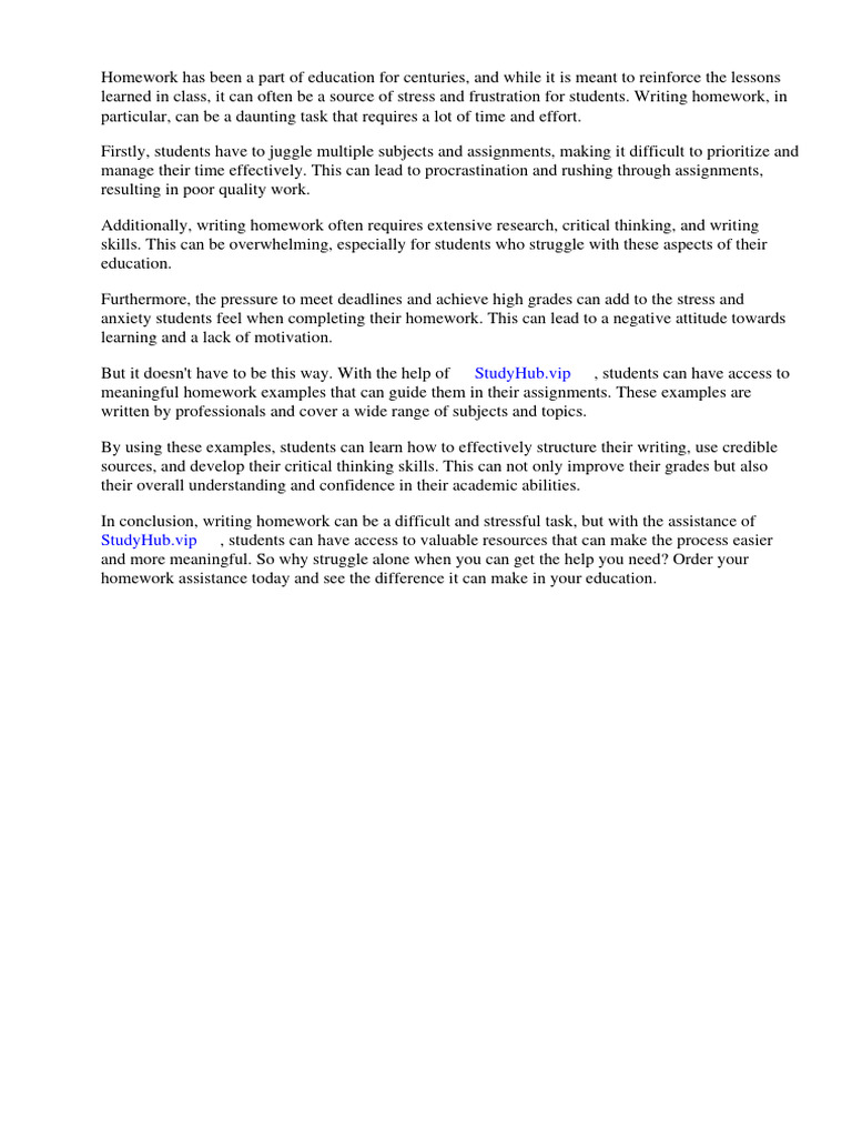 Meaningful Homework Examples | PDF | Homework | Learning