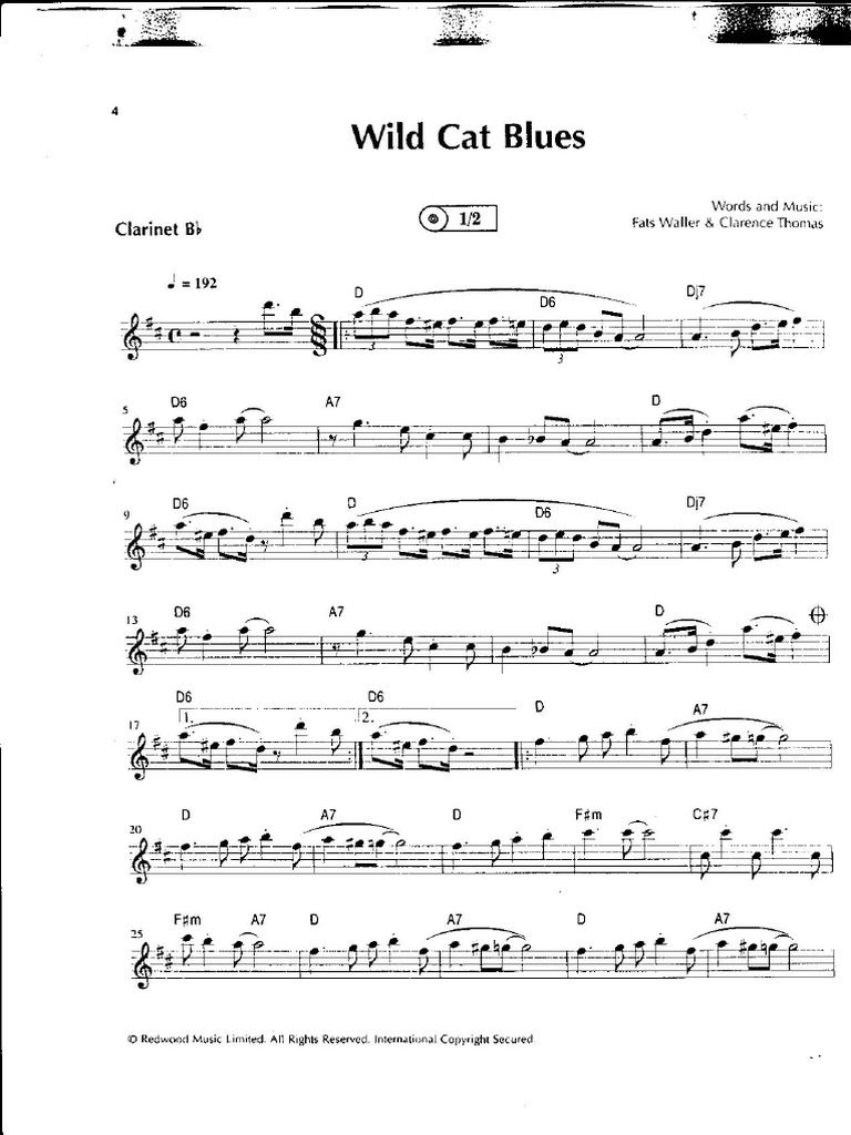 Wild Cat Blues | PDF