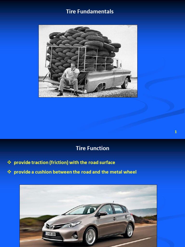 Tire Fundamentals | PDF | Tire | Mechanical Engineering