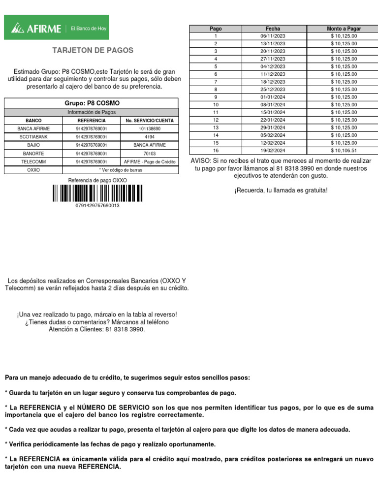 TARJPAG CRF 20231030 1129778 31 Jan 2024 | PDF | Bancos