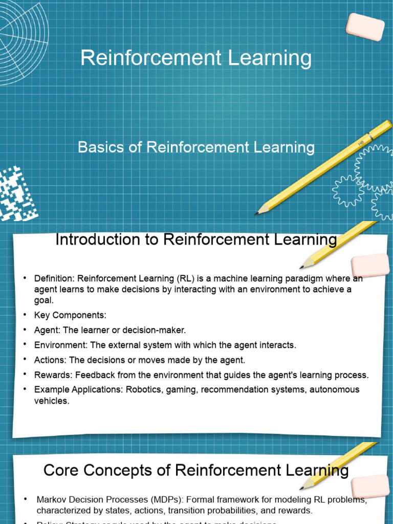 Reinforcement Learning - Basics | Download Free PDF | Machine Learning ...