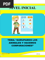 Sesión de Aprendizaje Cuidado de Los Animales | PDF | Aprendizaje | Mascota