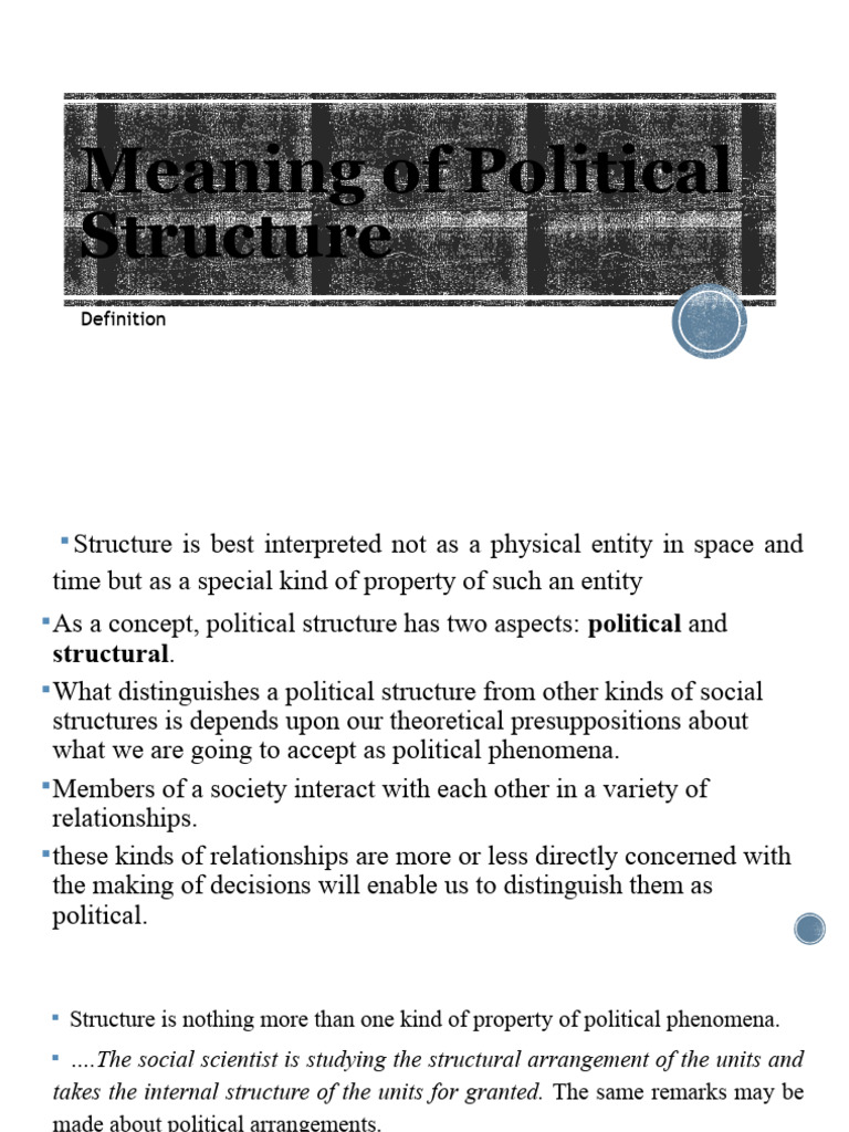 Political Structure Lecture 2 | PDF | Concept | Reality Political Structure Lecture 2 | PDF | Concept | Reality