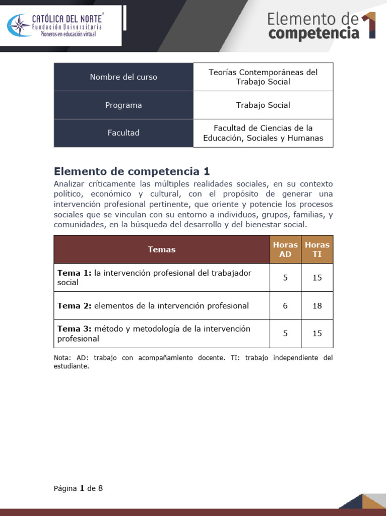 Intervención Profesional en Trabajo Social | PDF | Trabajo Social ...