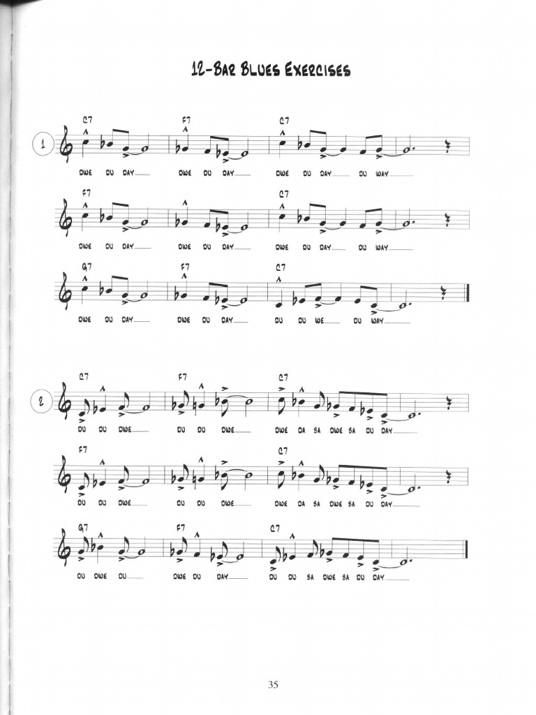 Bob Stoloff - Blues Scatitudes (Trascinato) 4 | PDF
