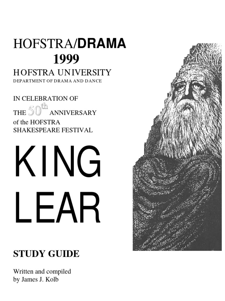 DD LEARstudyguide | PDF | William Shakespeare | King Lear