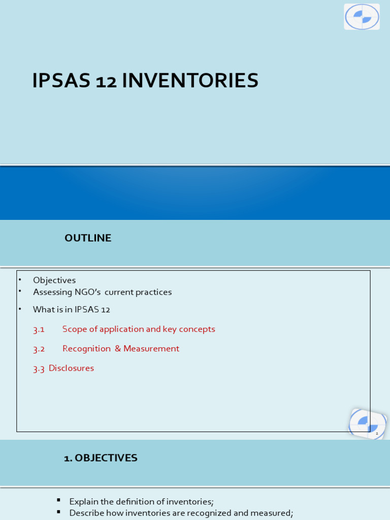 IPSAS 12 Inventory | PDF | Inventory | Economies