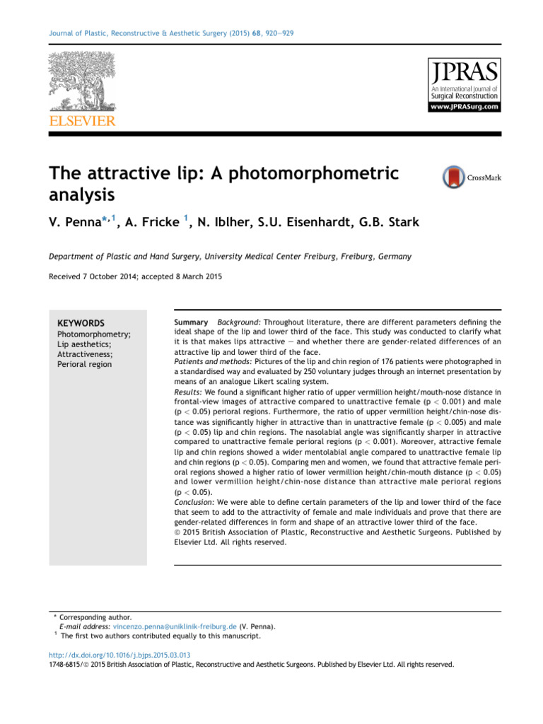 The Atractive Lip | PDF