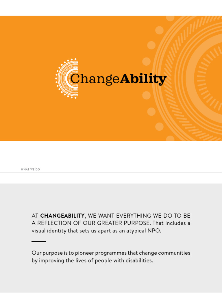 ChangeAbility VI | PDF